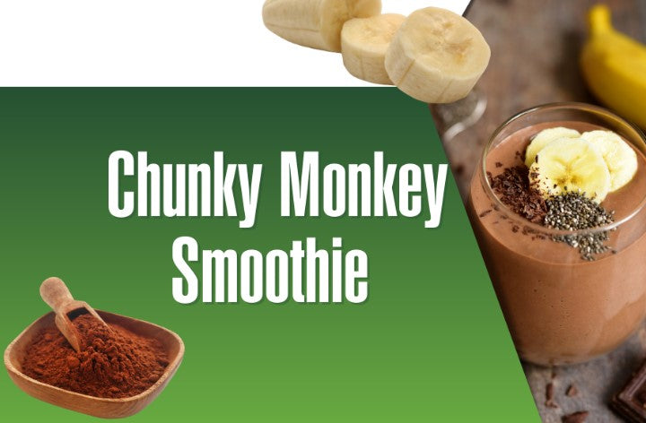 Chunky Monkey Smoothie (Healthy Milkshake for Kids) – Alkamind