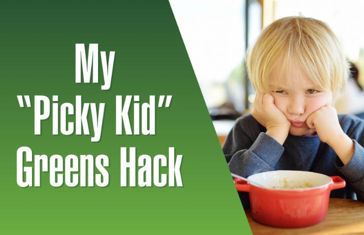 My “Picky Kid” Greens Hack – Alkamind