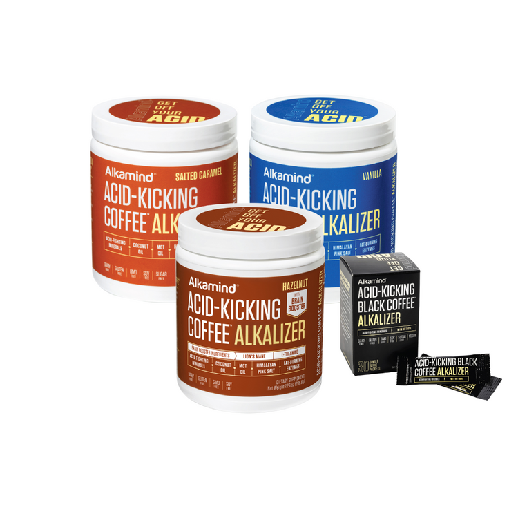 Acid-Kicking Flavored Coffee Alkalizer - Alkaline Coffee Acid Reducer ...